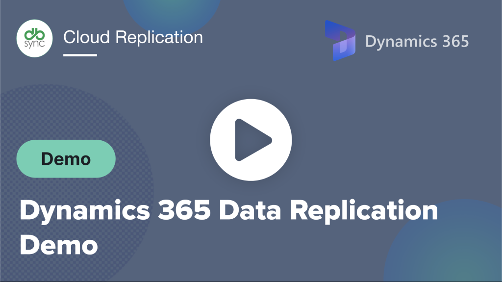 Salesforce Data Replication Demo - DBSync Integration Platform